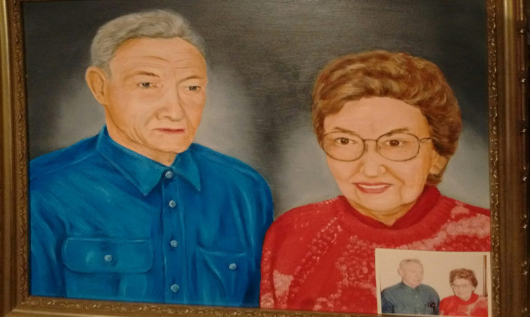 Throwback Thursday: Oma & Opa portrait - Tamara Jaeger Fine Art
