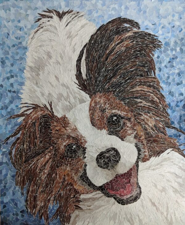 New Artwork: “Grendel” Custom Dog Portrait - Tamara Jaeger Fine Art